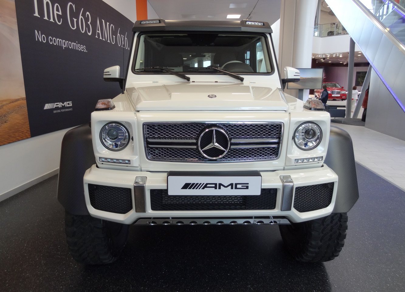Mercedes-Benz G-class 6x6 (W463) AMG G 63 V8 (544 Hp) 6x6 7G-TRONIC ...